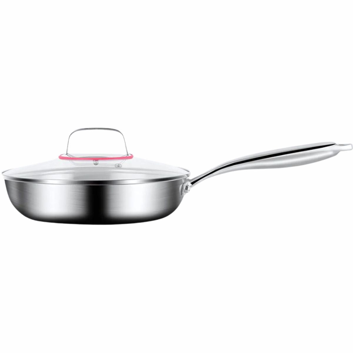 Sartén Antiadherente De Acero Inoxidable 11.8’’ (30Cm).