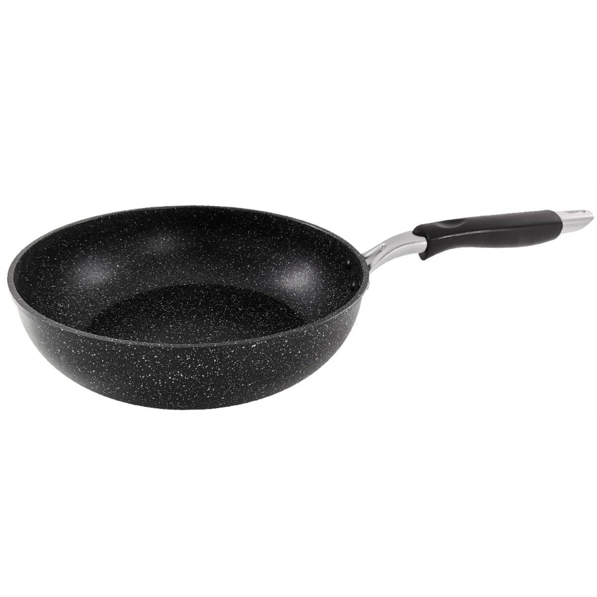 Sartén Wok Antiadherente De Piedra Maifan Con Mango 11.8” (30Cm).