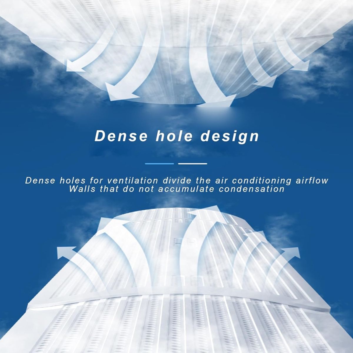 Deflector De Aire Para Aire Acondicionado Split Universal Con Filtro D