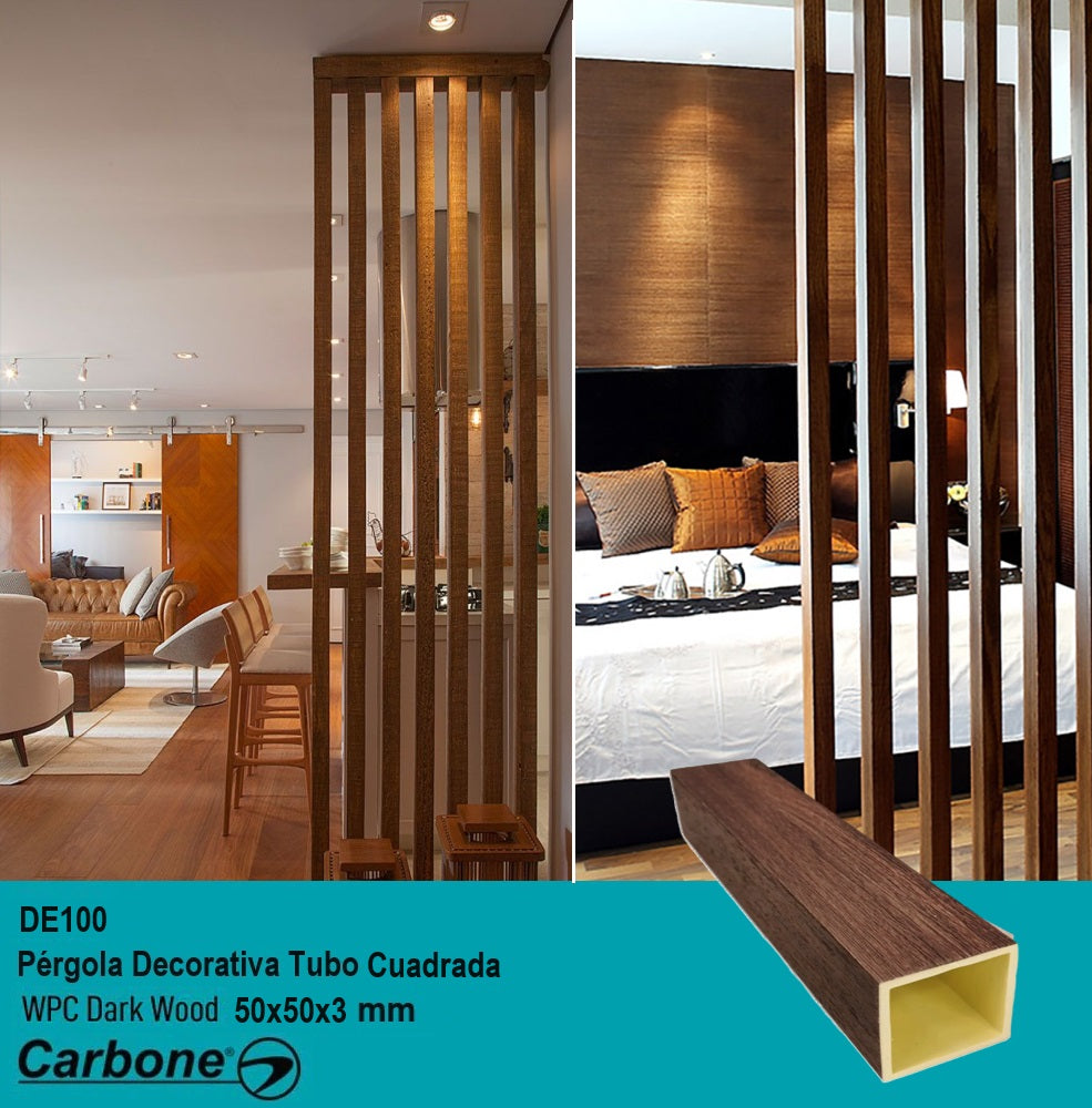 Tubos Decorativos De Wpc Pvc Wood