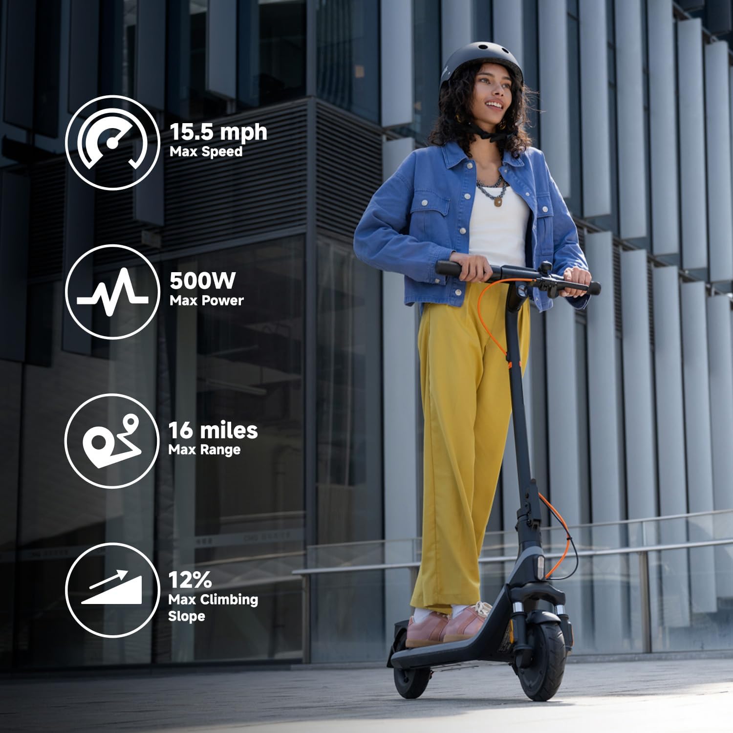 Scooter Segway Ninebot E2 Plus II Monopatín. Autonomía De Hasta 25 Km.