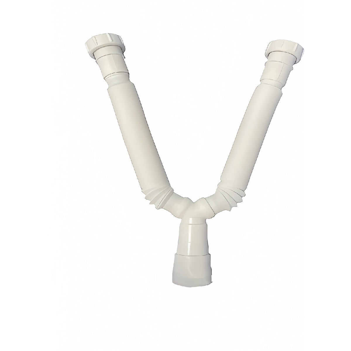 Tubo Doble Desague Drejaje Fregador Cocina Trampa De PVC Con Sifón Dob