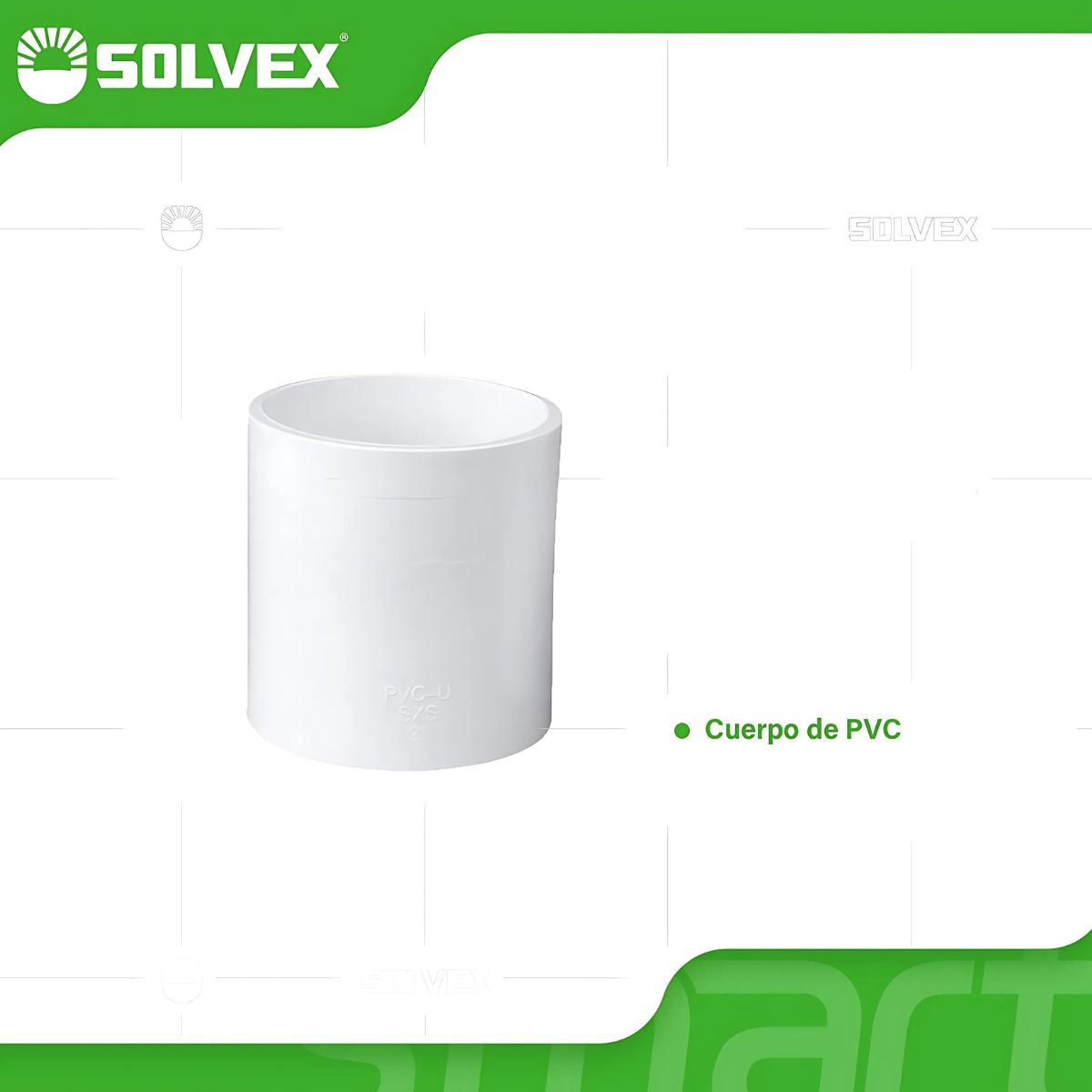 Coples De PVC Para Agua Potable. Unión De Tuberías Resistente.