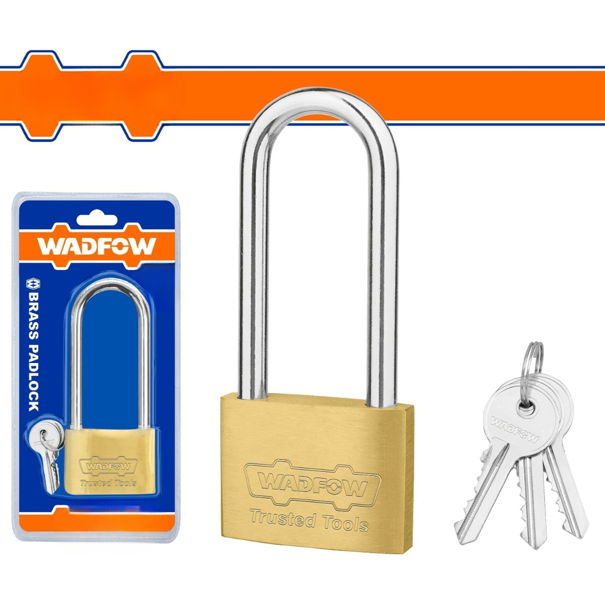 Candados Largos De Latón. Incluye 3 Llaves.