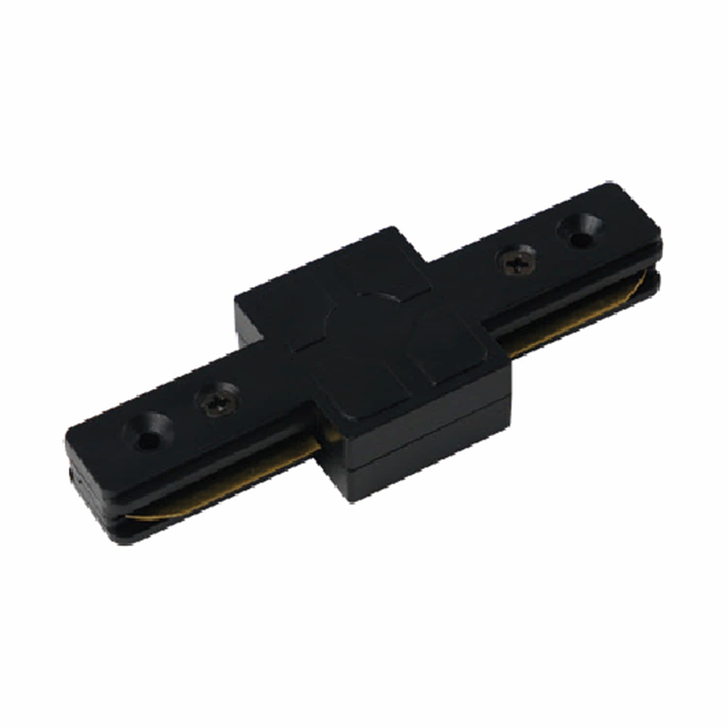 Unión En Forma De 'I' Para Riel Negro Para Lamparas LED Iluminación.