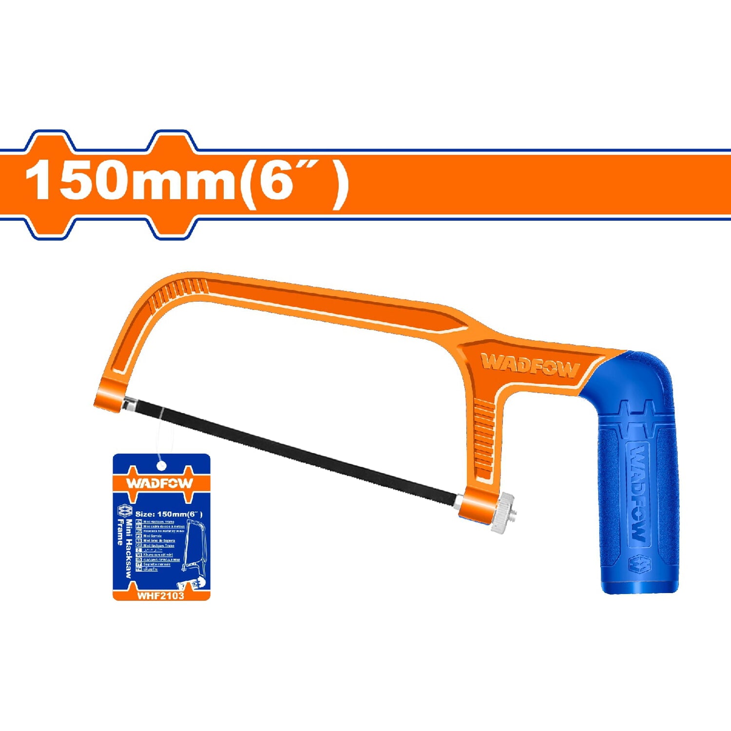 Mini Segueta Industrial Para Metal De 150Mm/6". Cuerpo De Aluminio. In