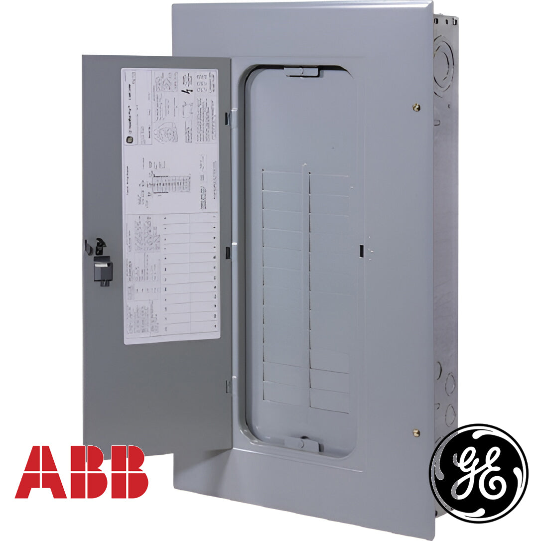 Panel Eléctrico 150A, 120/208V 24Cts. Caja Breaker General Electric (G