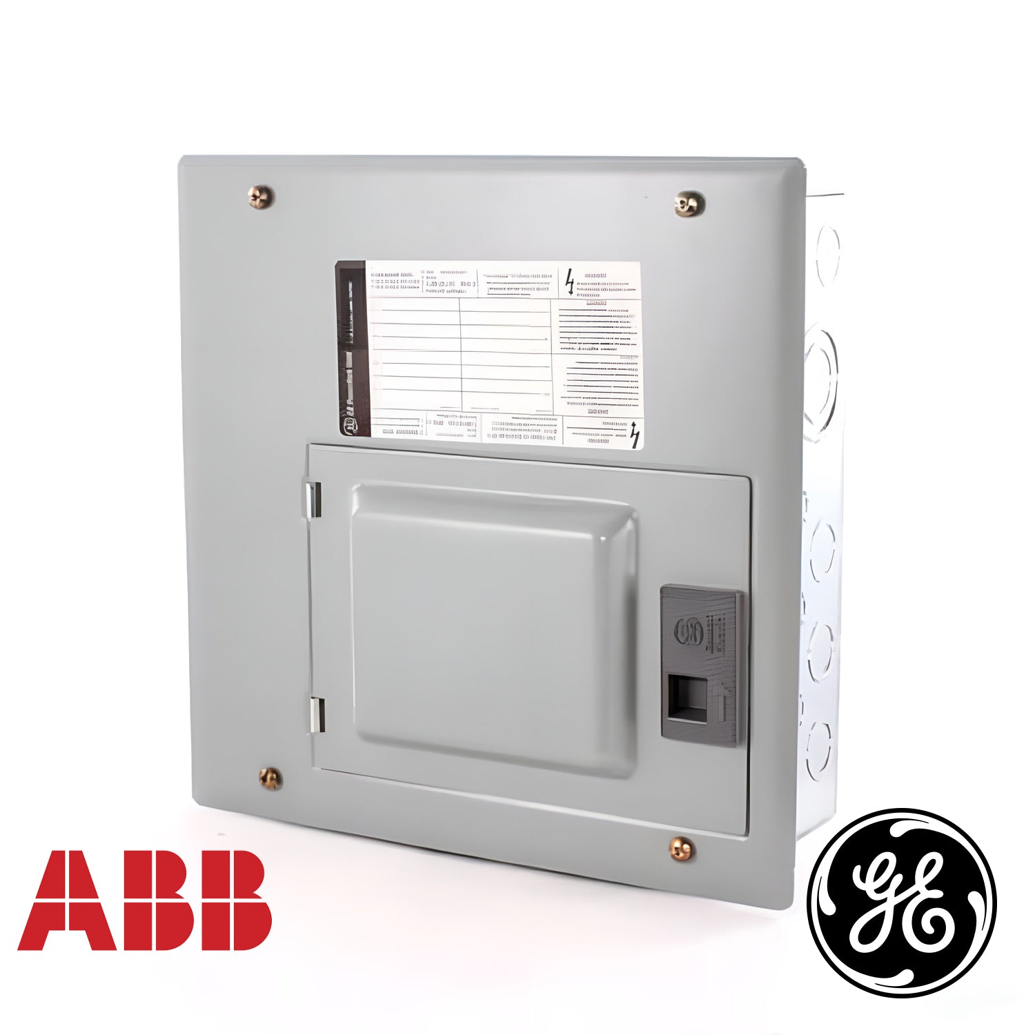 Panel Eléctrico 125A, 120/240V 8Cts. Caja Breaker General Electric (GE