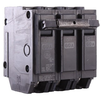 Breaker Eléctrico 60 Amperios De 3 Polos, 120/240 V. General Electric